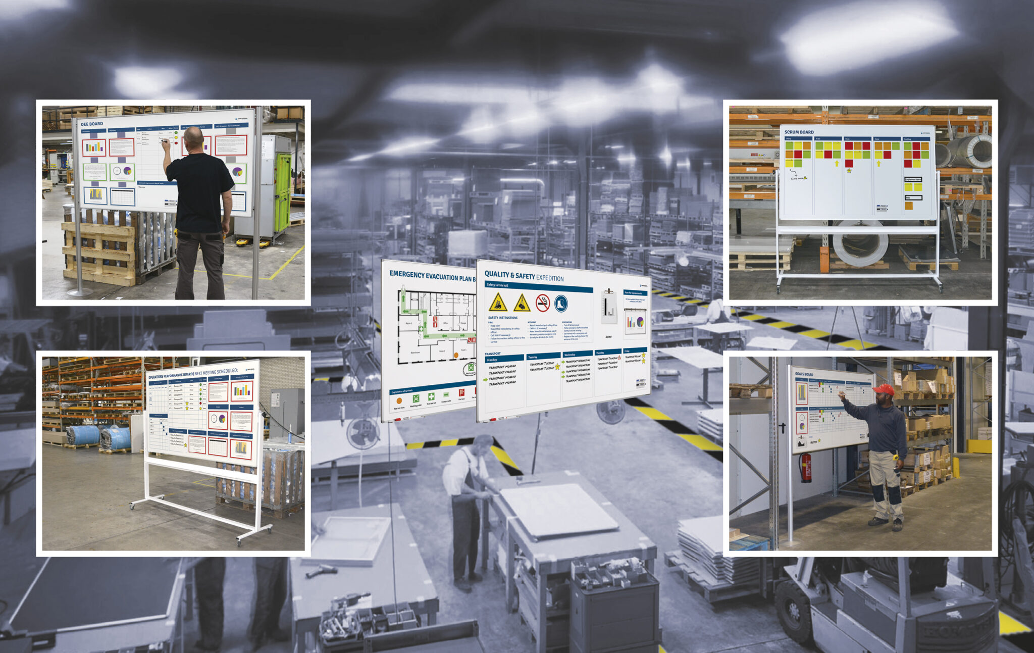 LEAN-Cube Whiteboard Bedrukt (prijs op aanvraag) | PUURvisie