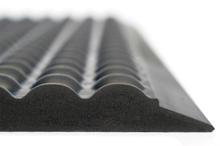 Ergomat Basic Bubble, 60x90 cm, zwart | PUURvisie